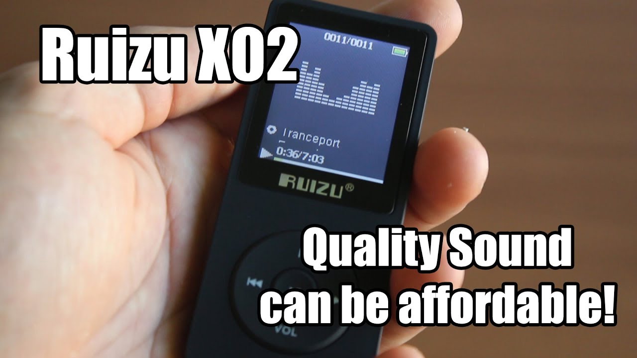 [Review] Ruizu X02 : Light, Hi-Fi on a Budget?! - YouTube