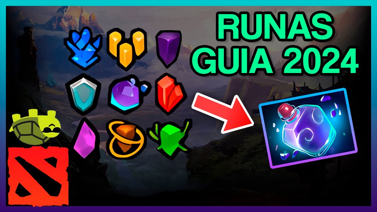 TODAS las RUNAS explicadas - GUIA - Dota 2 2025 - YouTube