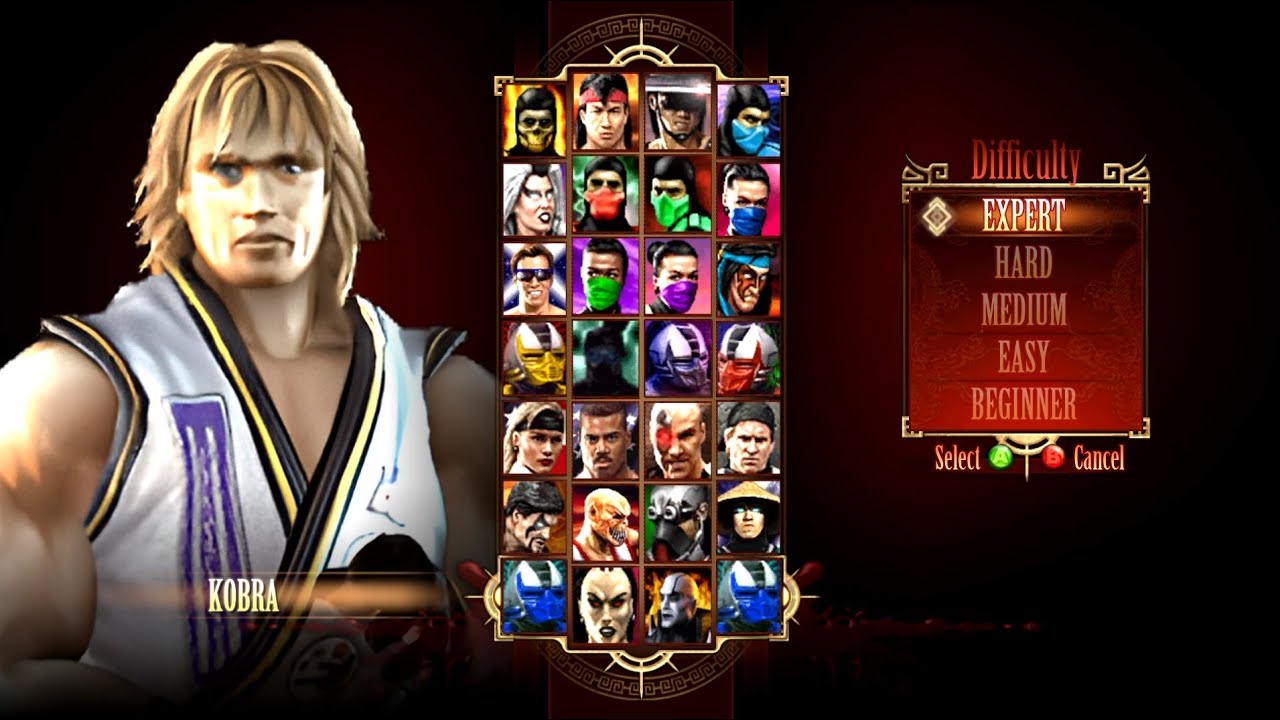 Mortal Kombat 9 - KOBRA MKA MOD - EXPERT ARCADE LADDER (VERY HARD ...