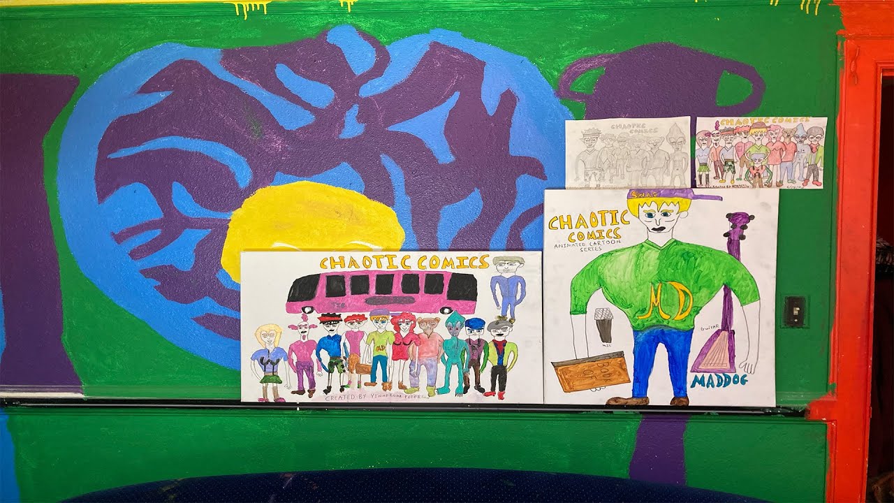 Chaotic Comics Animated Cartoon Series Character Designs - YouTube