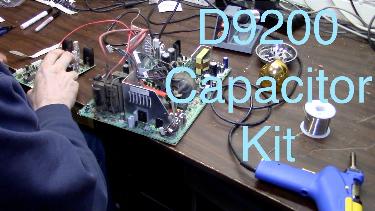 D9200 Cap Kit. AKA The WG from hell. - YouTube