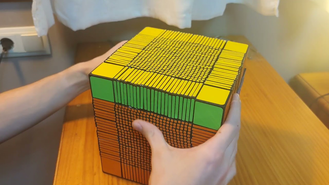 Cubo de Rubik 25x25 Terminado! - YouTube