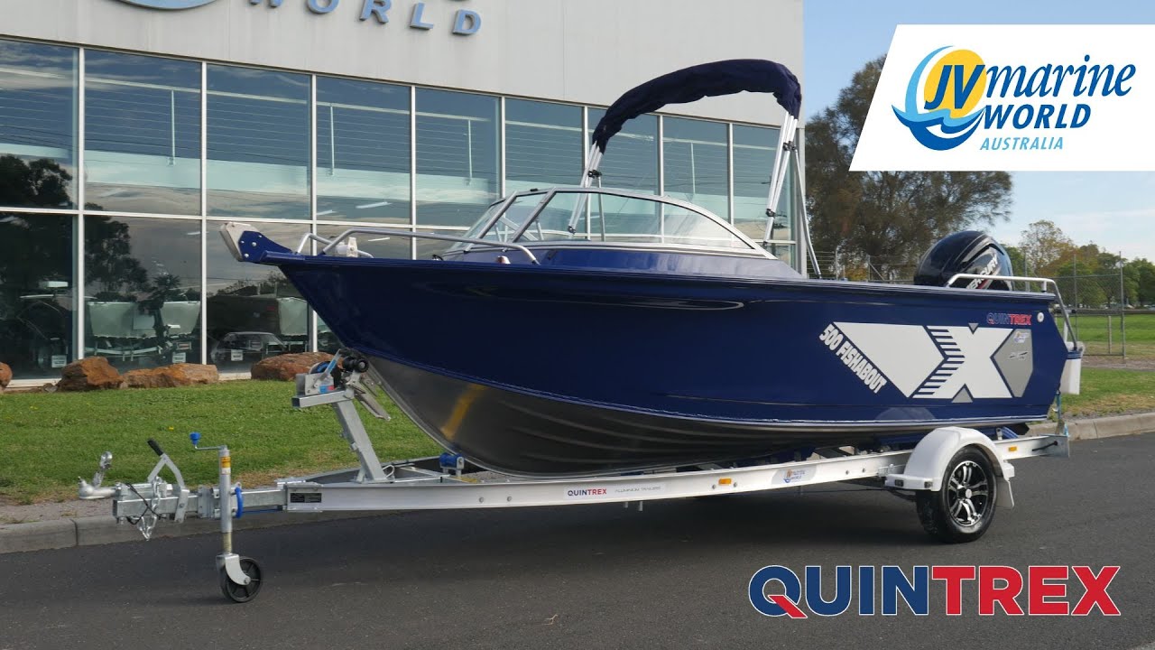 JV Marine World - Quintrex 500 Fishabout - YouTube