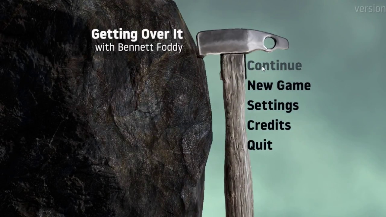 Getting Over It Two methods of beating Devil's Chimney - YouTube