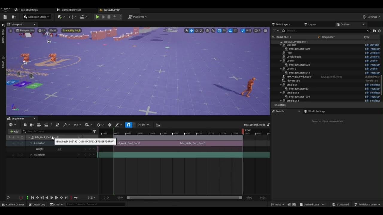 UE5 Extend Root Animation Sequences and Create Pivot Animations for Motion Matching - YouTube