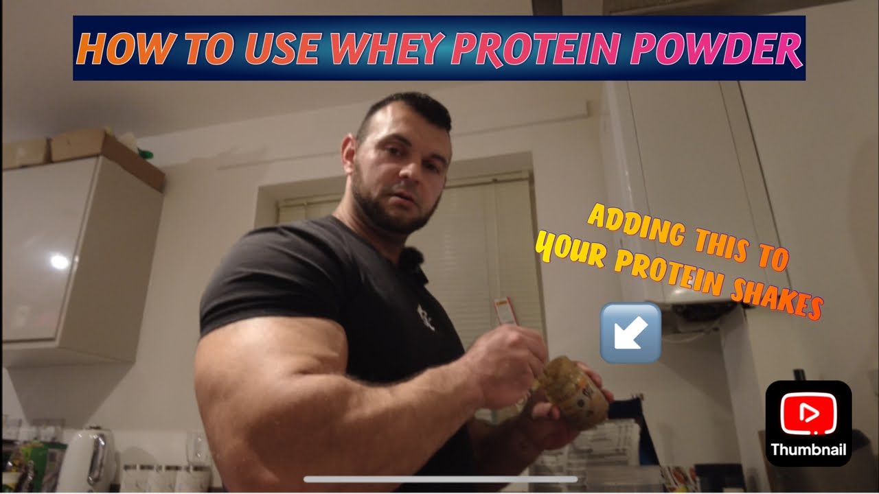 Easiest way to make protein shakes - YouTube