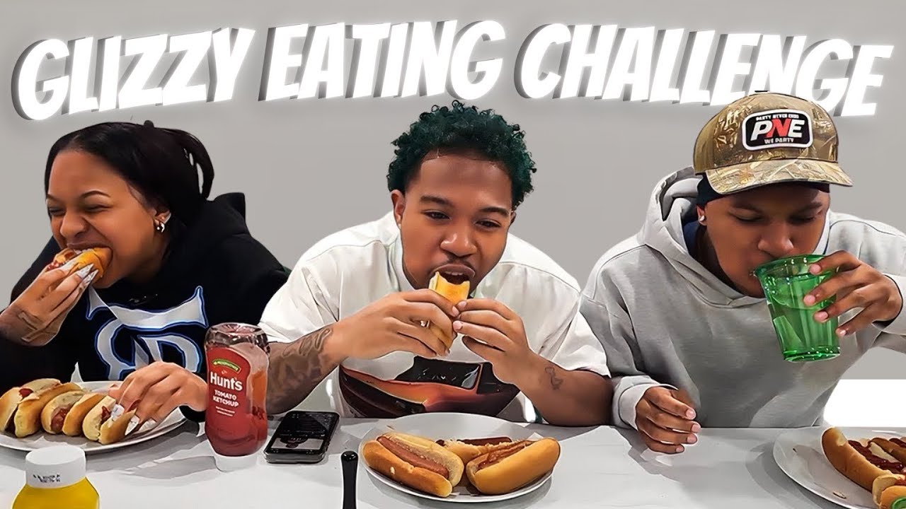 WE DID THE CRAZIEST GLIZZY EATING CHALLENGE *I GOT SICK* - YouTube