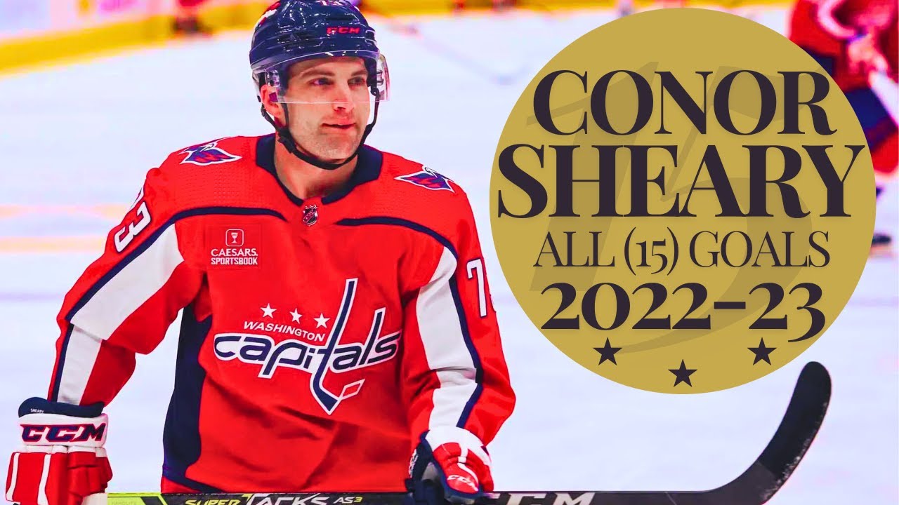 Conor Sheary All (15) Goals 2022-23 | Capitals Highlights - YouTube