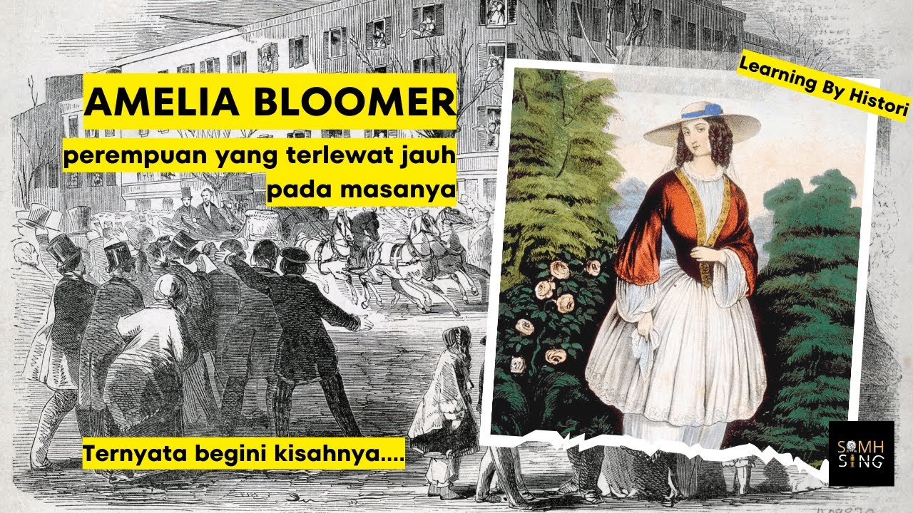 Amelia Bloomer: Perempuan Amerika yang Mengubah Dunia Model dan Politik ...