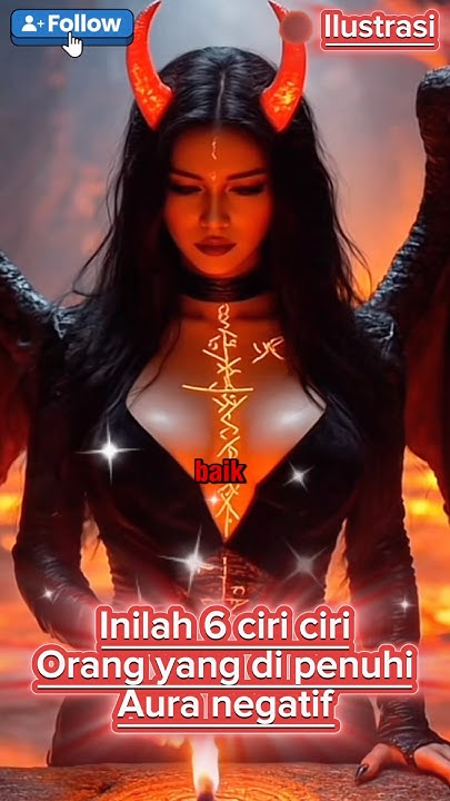 Inilah 6 ciri ciri orang yang di penuhi aura negatif #auranegatif #ciriciri # #shortvidio # ...