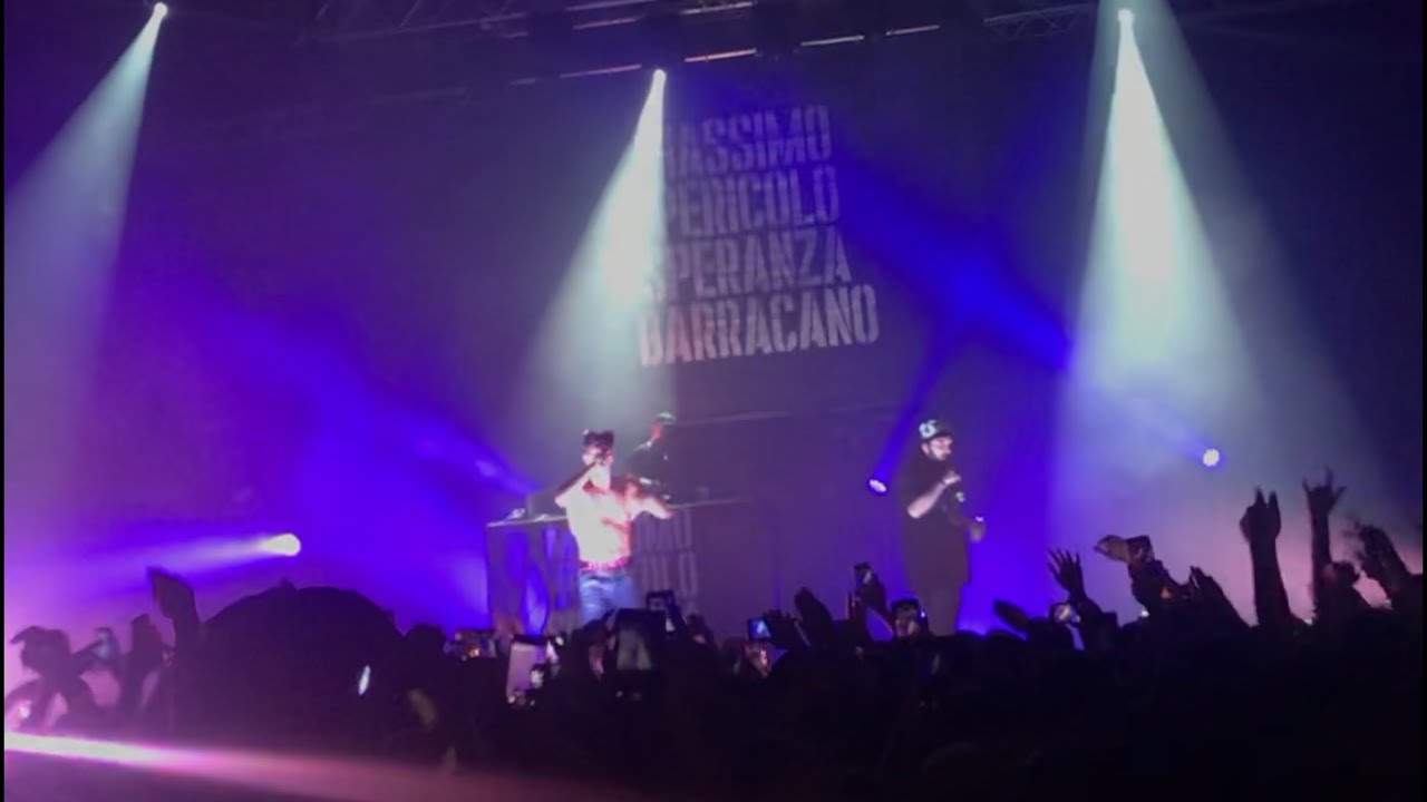 Massimo Pericolo feat. Ugo Borghetti - Ansia - Live Alcatraz 12/11/2019 ...