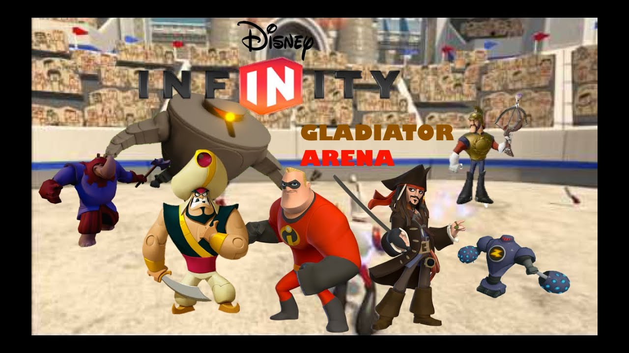 Disney Infinity: Episode 2 Gladiator Arena Fight - YouTube