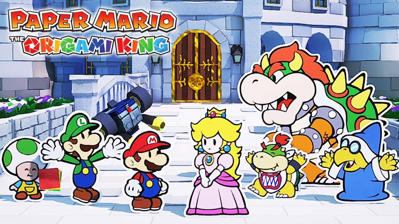 Paper Mario: The Origami King - Full Ending Cutscene + Credits - YouTube