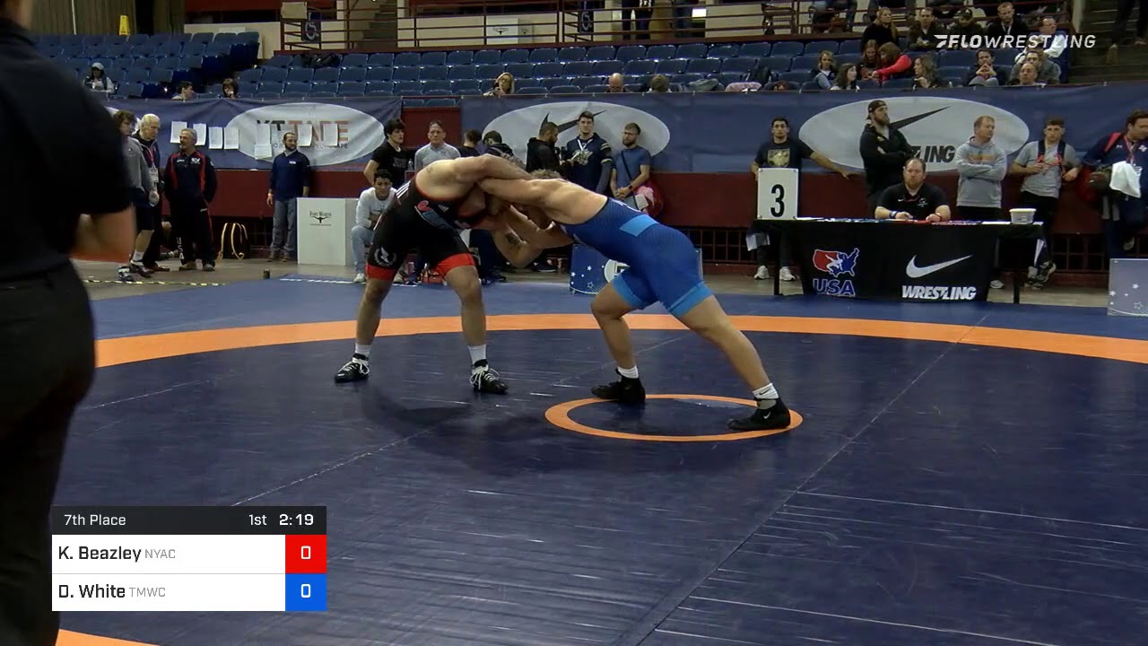 97 Kg 7th Place Kevin Beazley New York Athletic Club Vs Derek White ...