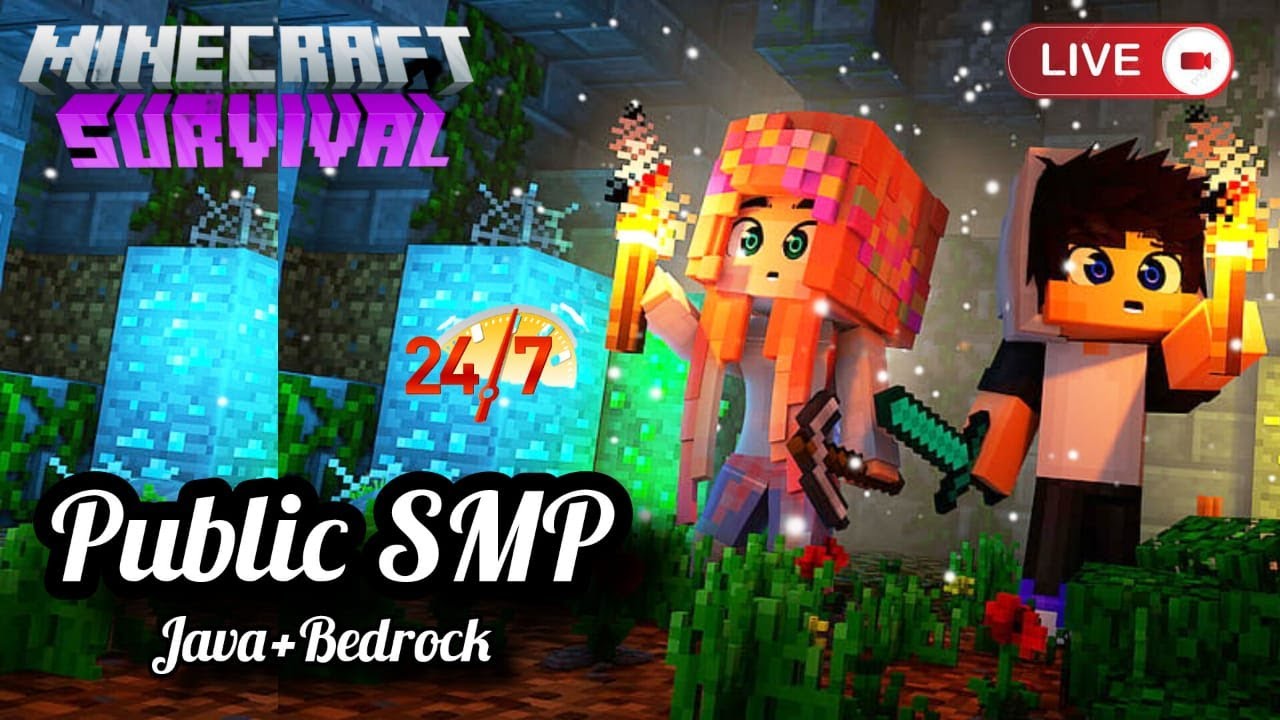 Welcome to Crystal Craft Public SMP - Minecraft Java & Bedrock Live ...