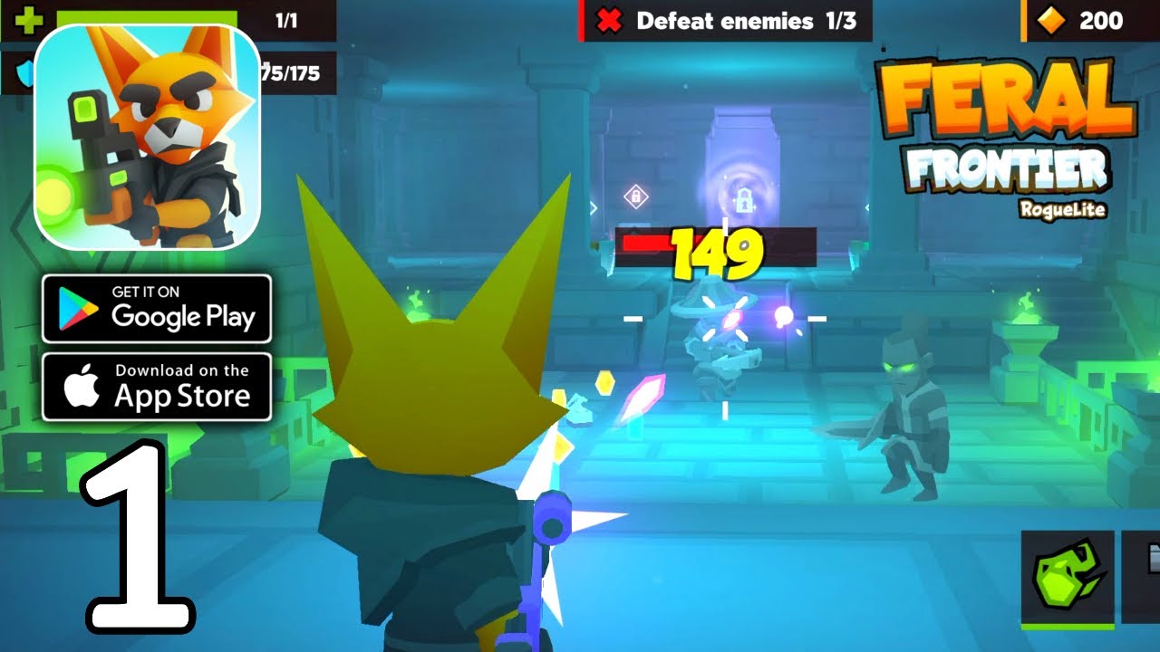 Feral Frontier: Roguelite Gameplay (Android,IOS) Part 1 - YouTube