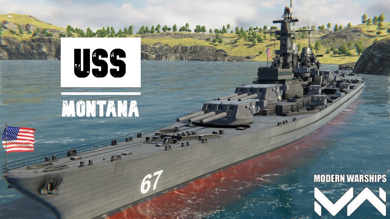 USS Montana (BB-67) | Aku Membeli Battleship Ini Alasannya | Modern ...