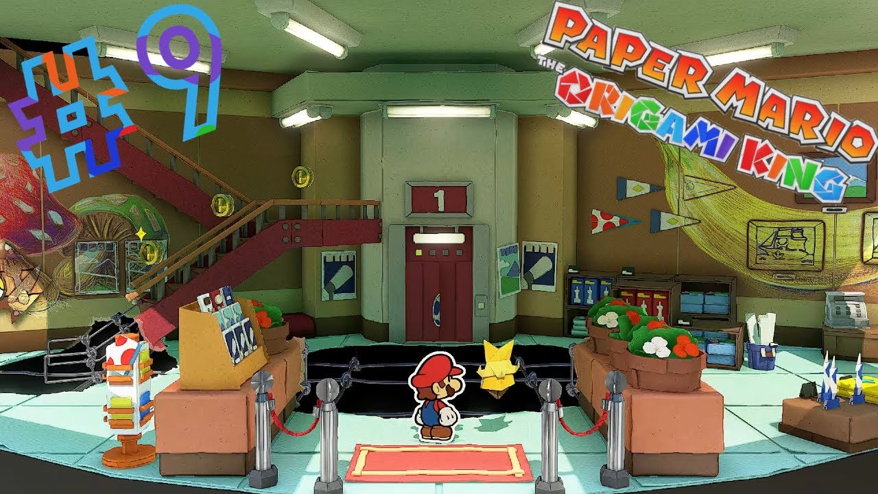 Paper Mario The Origami King - Gameplay Walkthrough Part 9 - Overlook ...