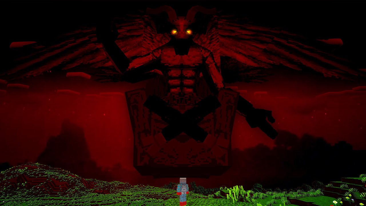 I Added The GOAT HEADED DEMON BAPHOMET Into Minecraft Horror Mod - YouTube