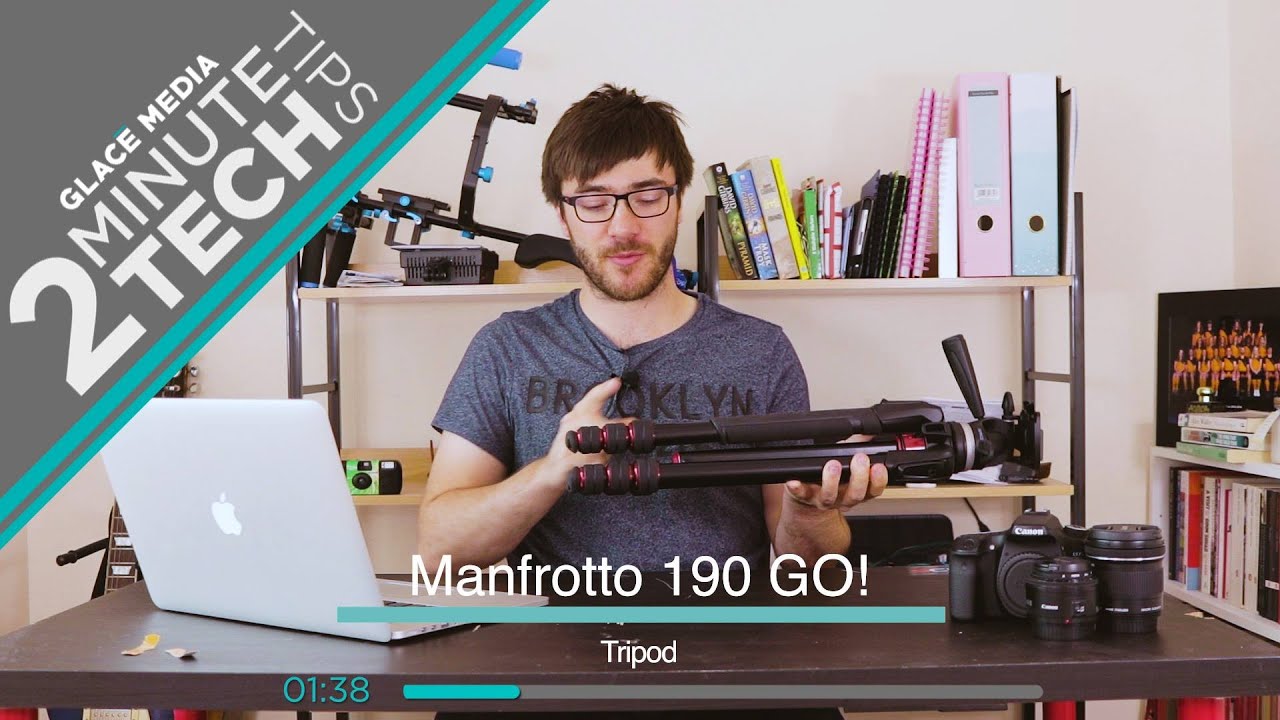 2 Minute Tech Tips #2 - Manfrotto 190 GO! - YouTube