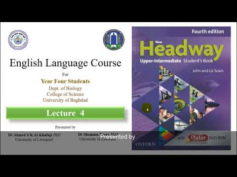 4th Lecture of English Language Course - YouTube