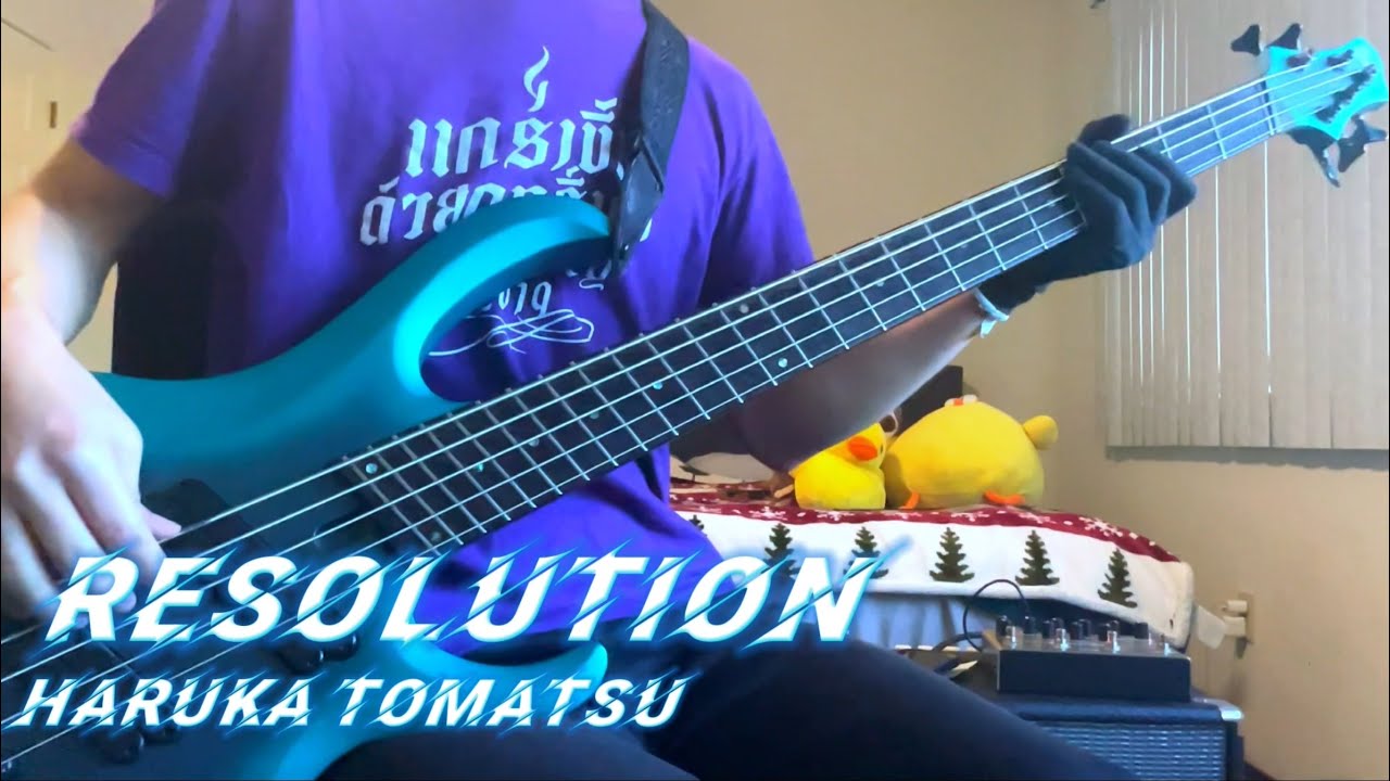 [Bass Cover] Resolution - Haruka Tomatsu (FULL) - Sword Art Online ...