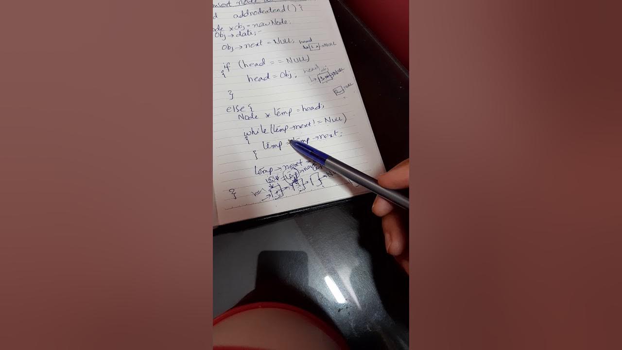 Insert node at end in SLL - YouTube