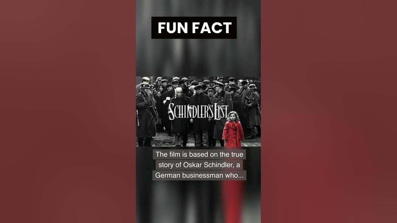 3 Fun Facts On Schindler s List funfacts moviefacts schindlerslist 3-fun-facts-on-schindler-s-list-funfacts-moviefacts-schindlerslist