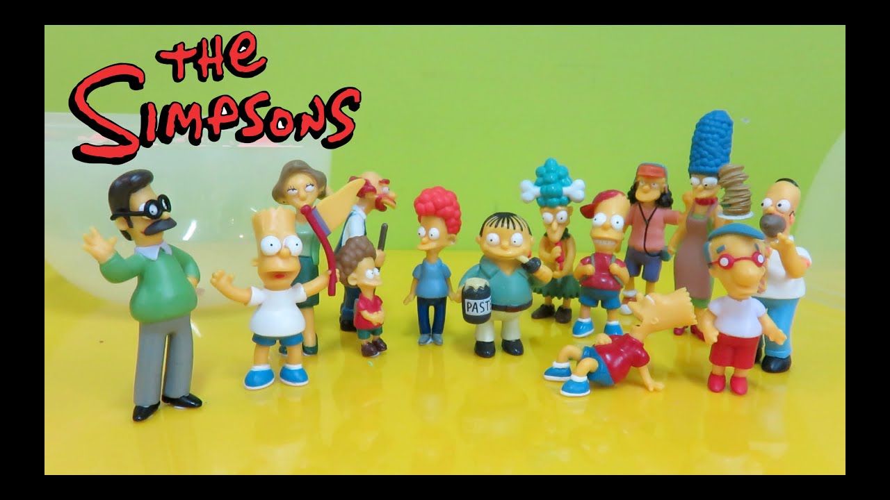 Opening Play-Doh The Simpson Surprise Egg - YouTube