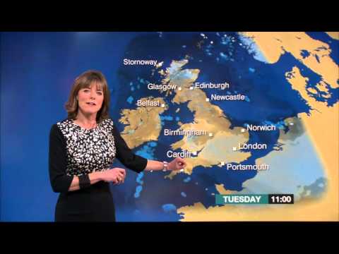 Louise Lear BBC Weather 2016 01 18 - YouTube