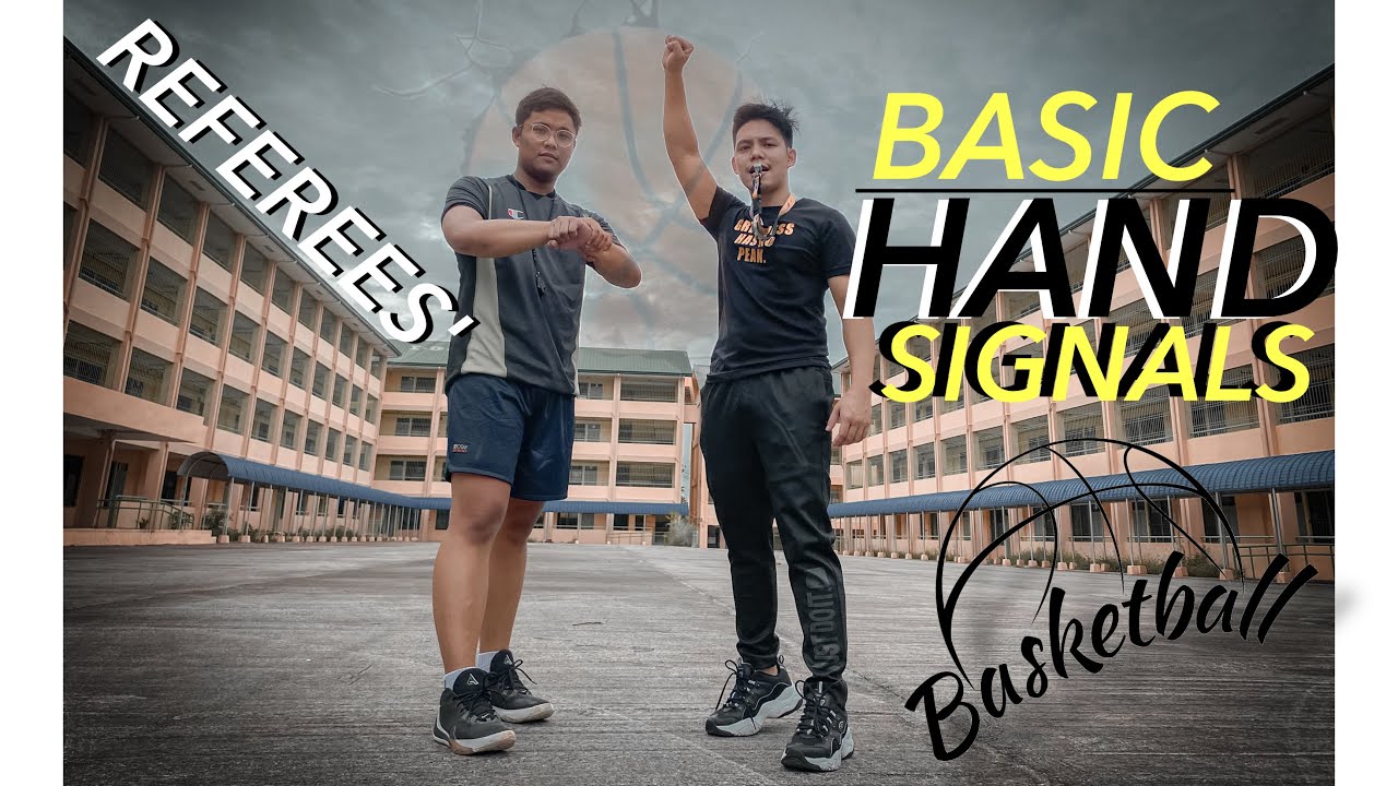 Referees' HAND SIGNALS in BASKETBALL - YouTube