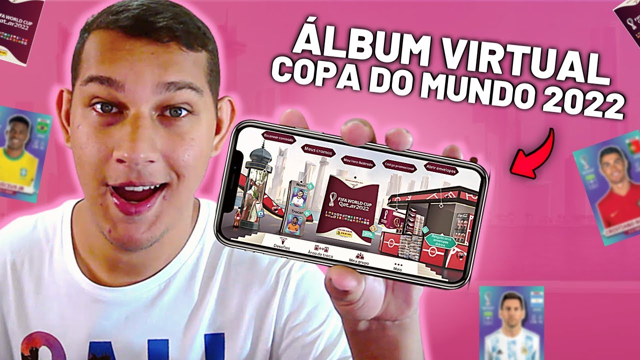 COMO JOGAR de GRAÇA o ÁLBUM VIRTUAL da COPA DO MUNDO 2022 PANINI ...