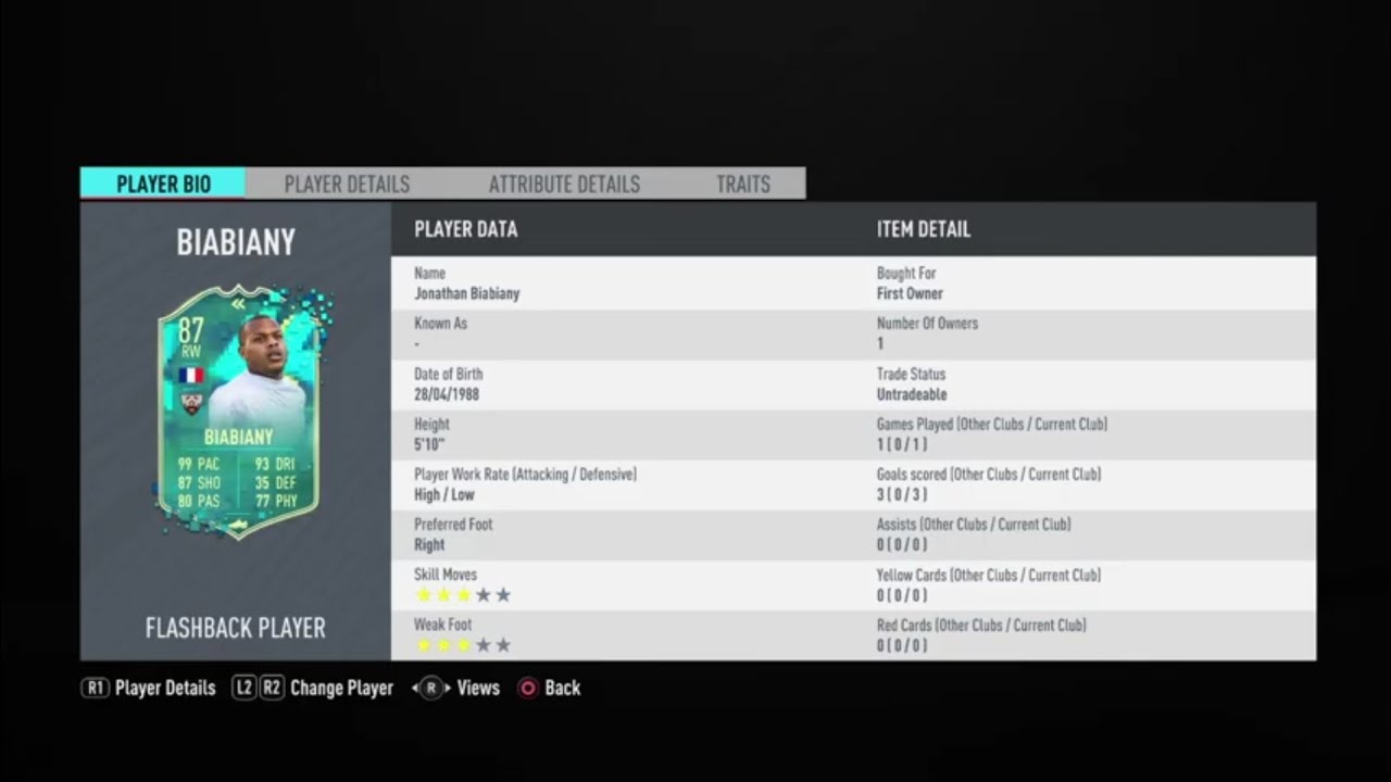 Biabiany is the best super sub in fifa his(Return) - YouTube