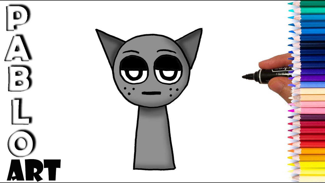 How to draw Gray from Incredibox Sprunki | Learn to Draw step by step ...