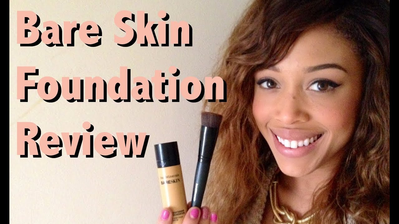 NEW! Bare Minerals BareSkin Serum Foundation Review + Tutorial - YouTube