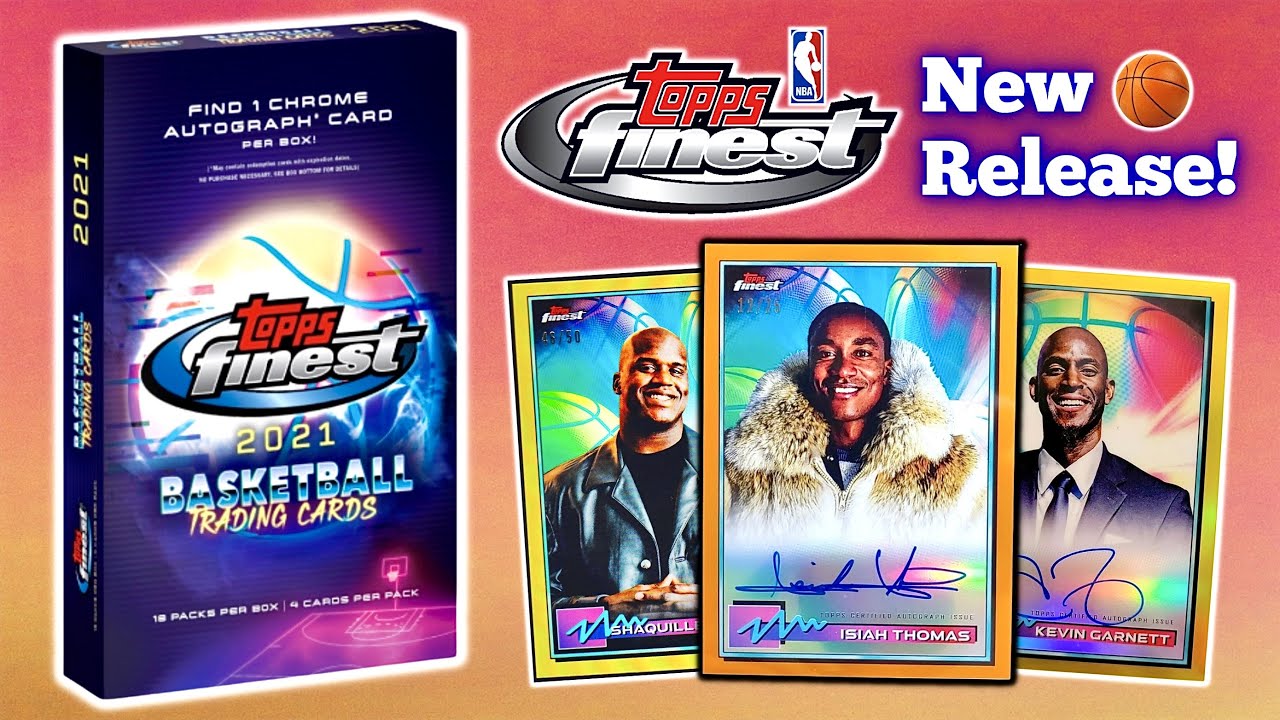 *TOPPS FINEST BASKETBALL HOBBY BOX! 🏀 The First Topps Basketball ...