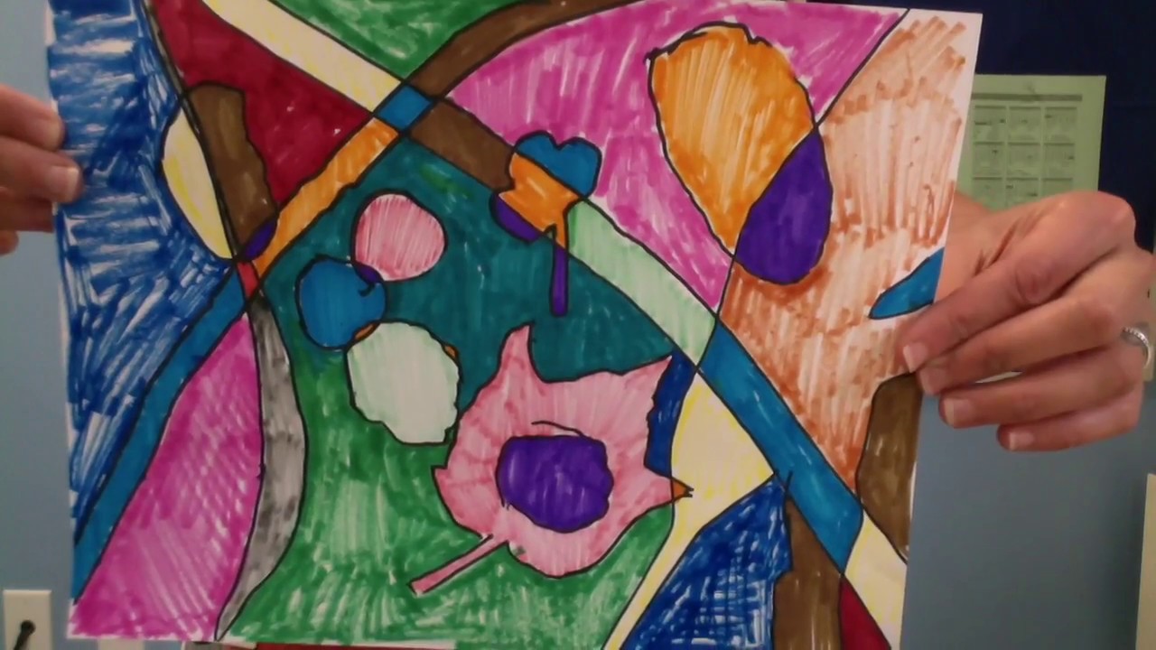 Abstract nature tracing - YouTube