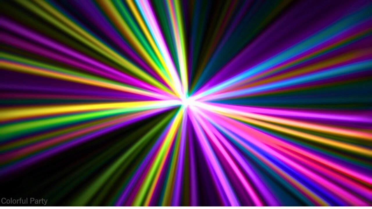 Strobe Lights Screen Show Colorful Disco Party Effect 😜 - YouTube