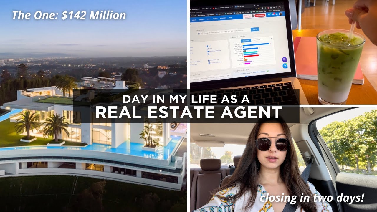 REALISTIC Day in the Life of a Real Estate Agent - YouTube