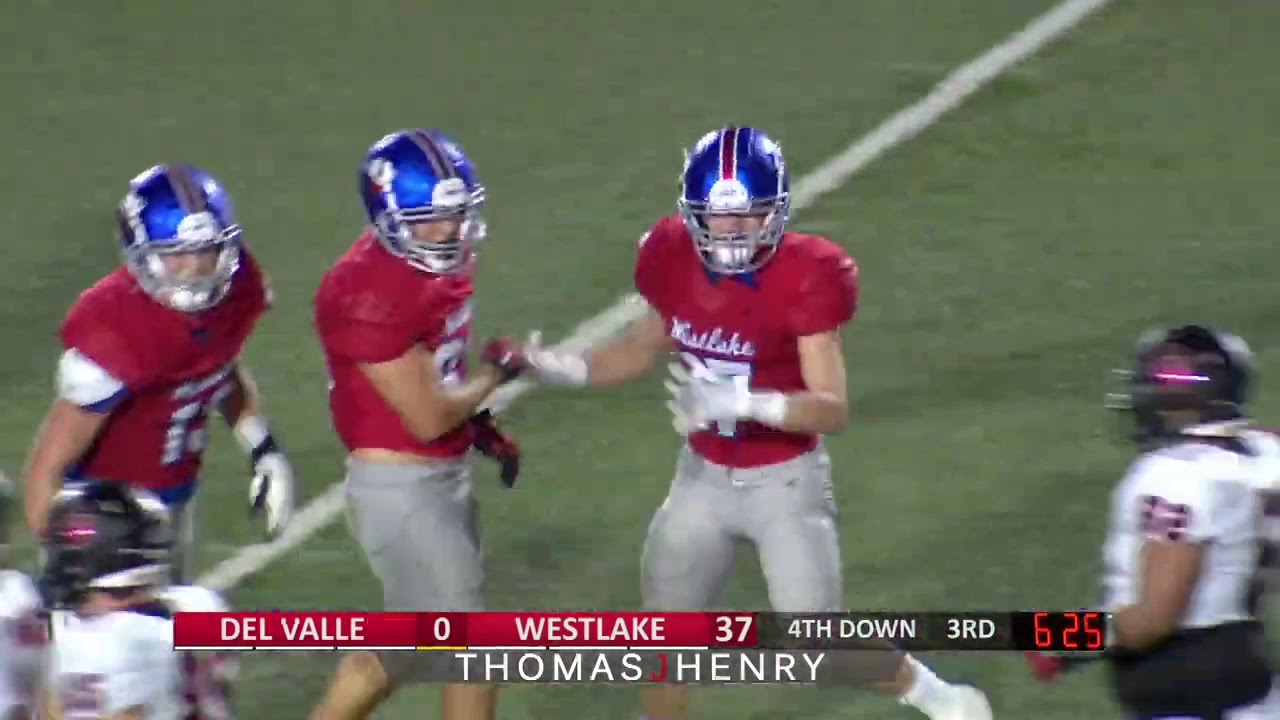 Cooper Ellis Senior Night Sack | Del Valle | 10.9.2020 - YouTube