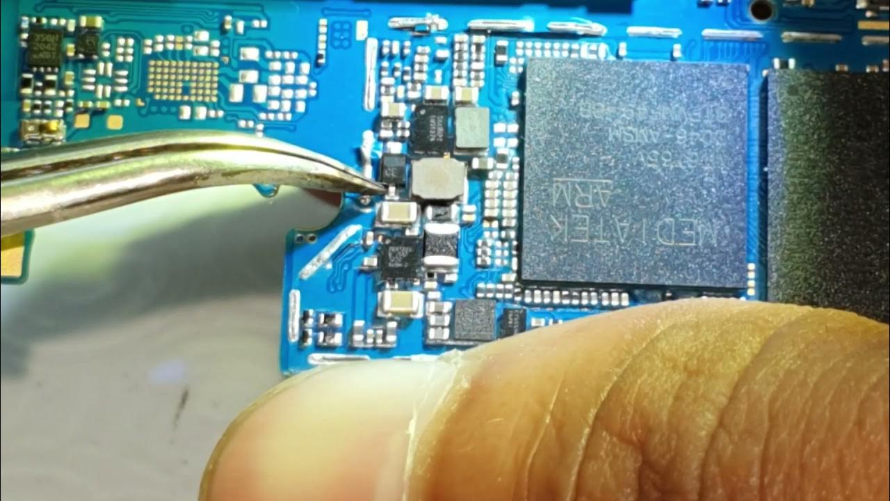 Samsung A12 falla en backlight - YouTube