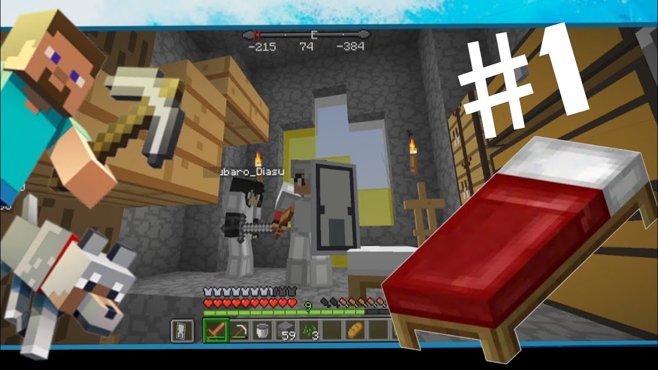 Jogando mine só de play... - mine com mods - 01 - YouTube