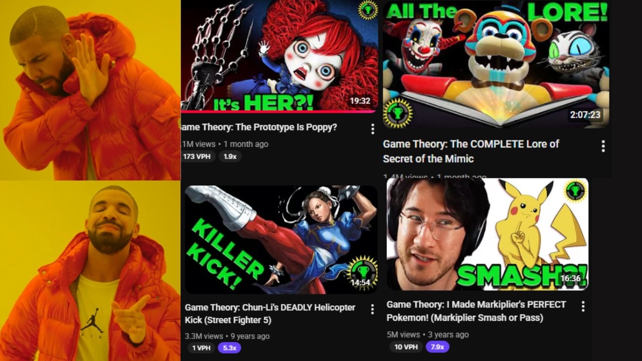 I miss the OLD Game Theory - YouTube
