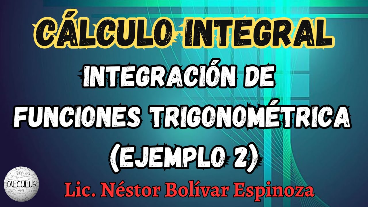 INTEGRALES DE FUNCIONES TRIGONOMÉTRICAS (COTANGENTE Y COSECANTE) - YouTube
