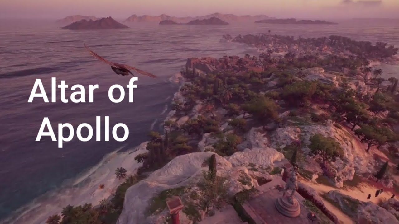 Assassin's Creed Odyssey : Altar of Apollo # synchronization - YouTube