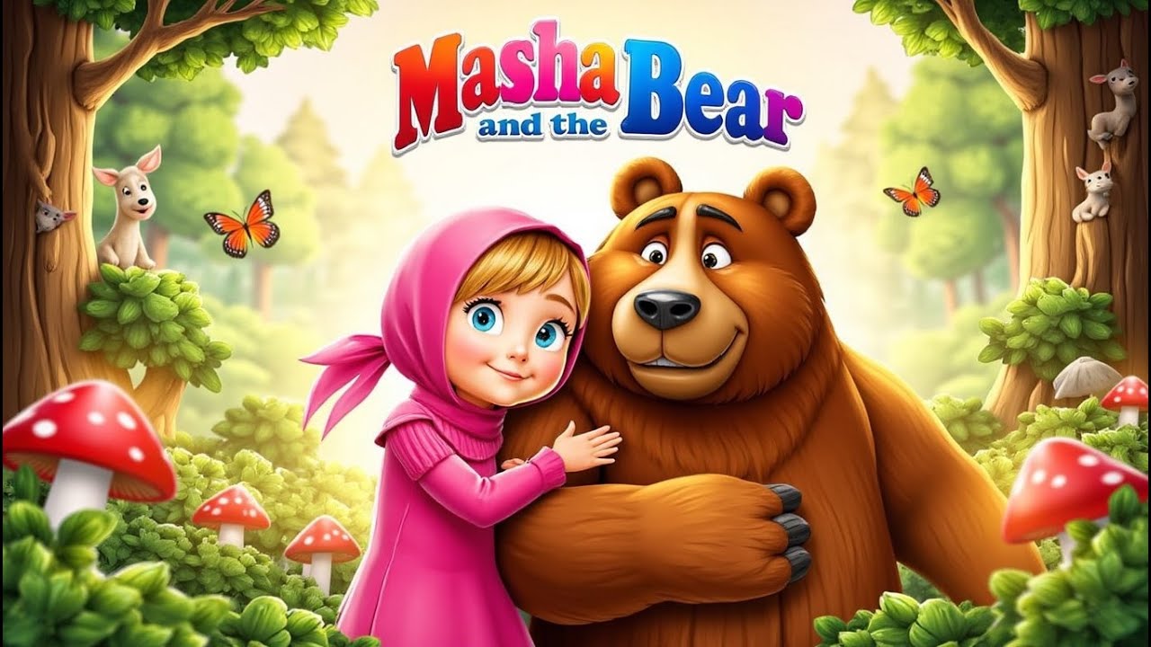 Masha and the Bear 🛀🌺 The Big Party ️ Favorite Episode ⭐Cartoons 🎬 ...