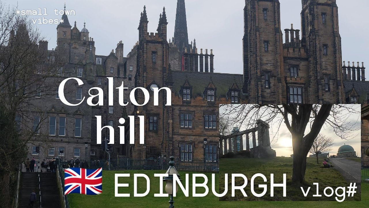 EDINBURGH l Sunset at Calton Hill l Scotland l time-lapse experience ...