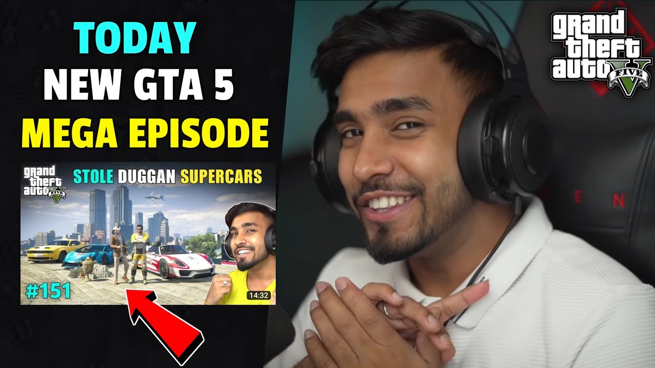 TODAY NEW GTA 5 MEGA EPISODE | TECHNO GAMERZ GTA 5 NEW VIDEO #151 ...