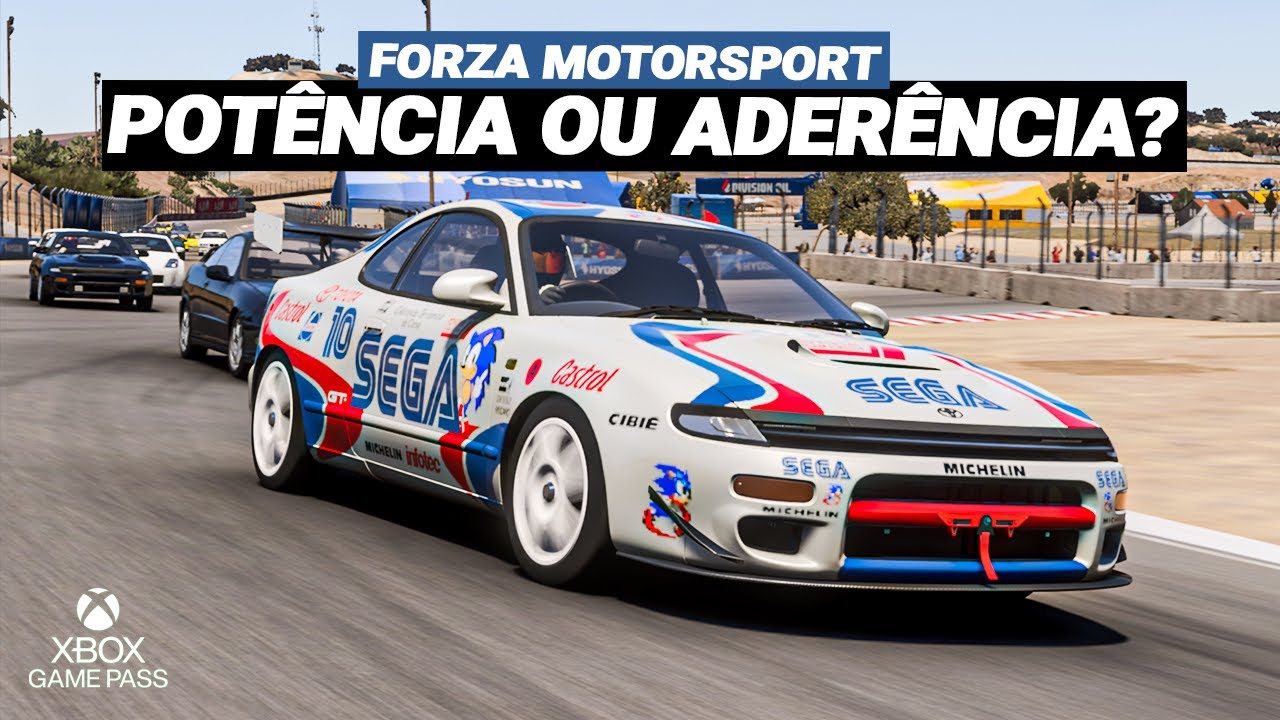 FORZA MOTORSPORT: O QUE É MELHOR, POTÊNCIA OU ADERÊNCIA? - YouTube