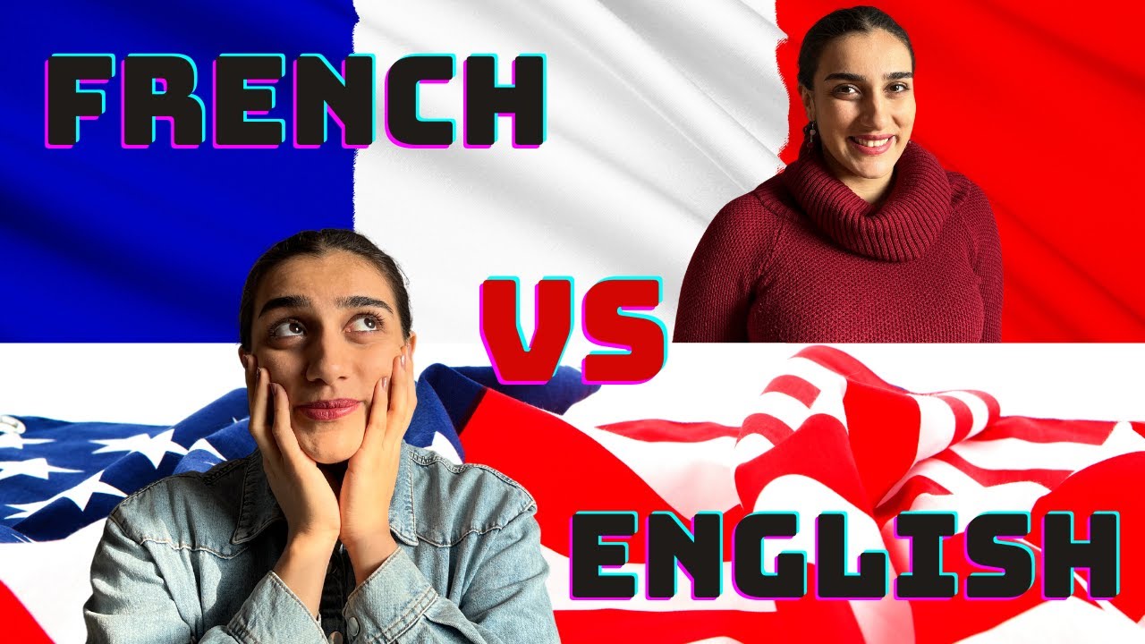 what are the differences between English and French words ? - YouTube